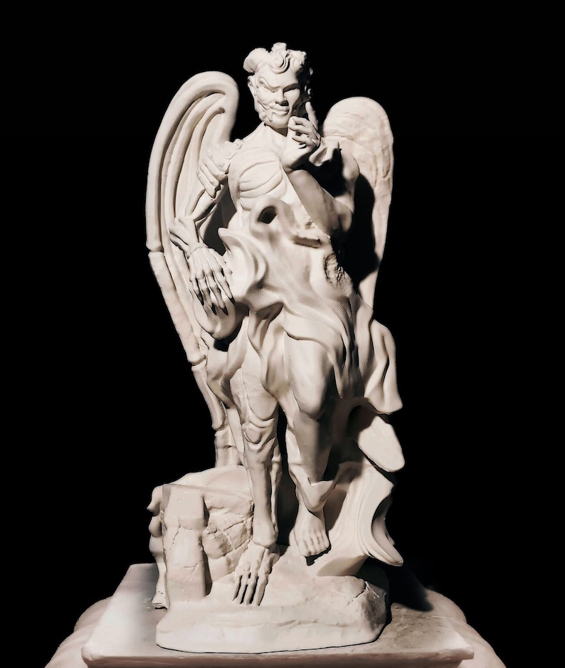 Angels and Demons Statue Piazza Del Popolo in Rome 30cm. High - Etsy