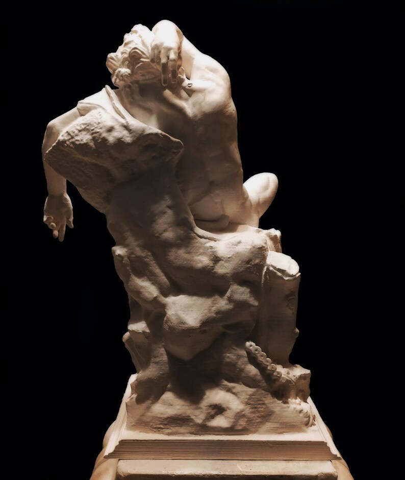 The Barberini Faun at the Louvre. Exact Replica 100 X 100 - Etsy Australia