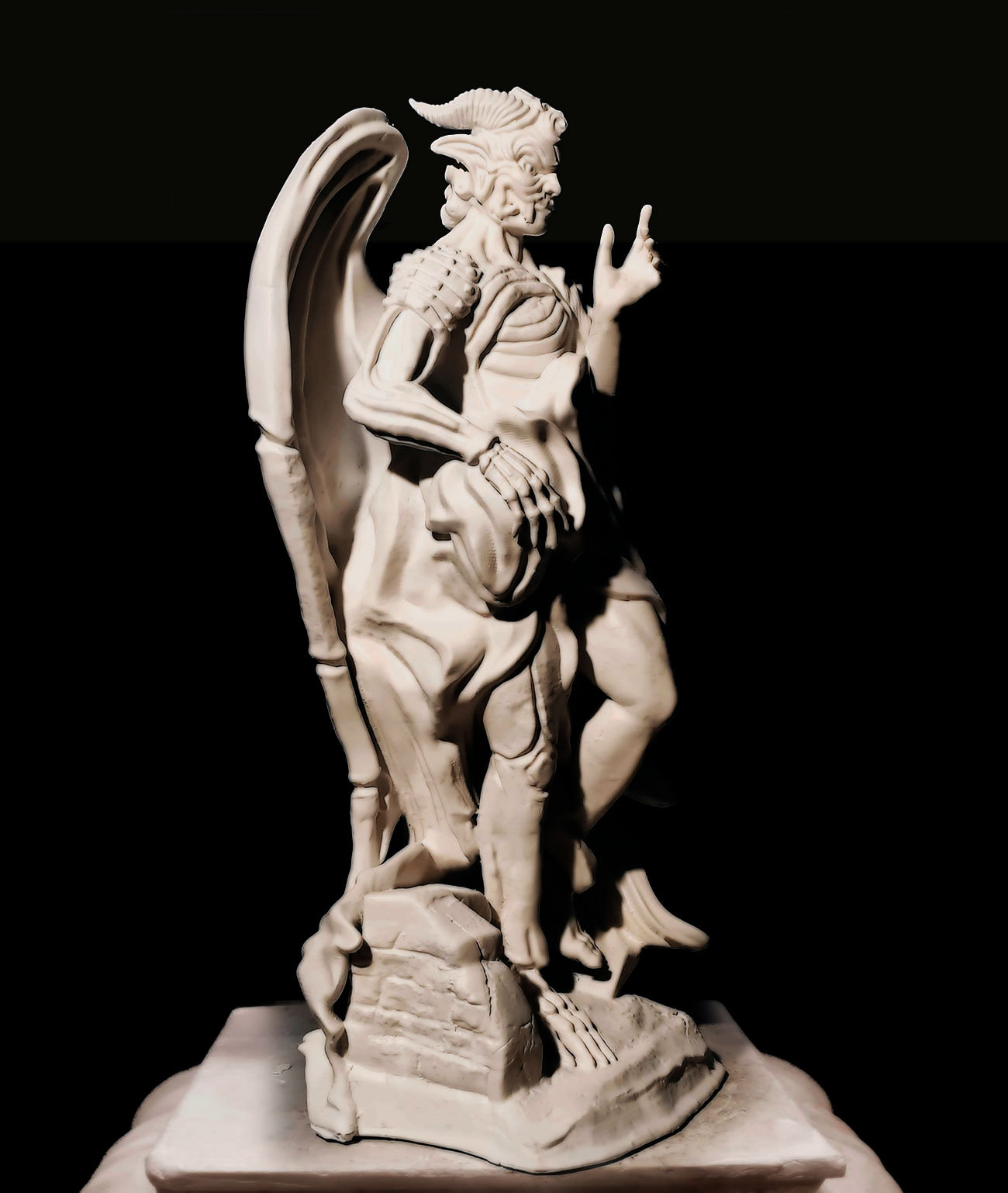 Angels And Demons Statue