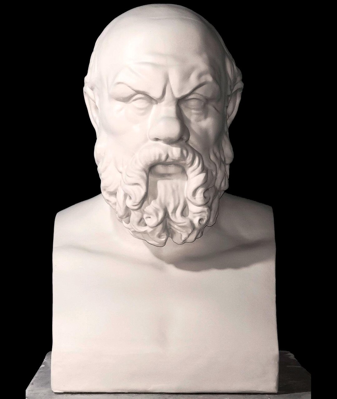 Portrait of Socrates (3rd or 2nd Century BC) Exact Replica 100 X 100 ...
