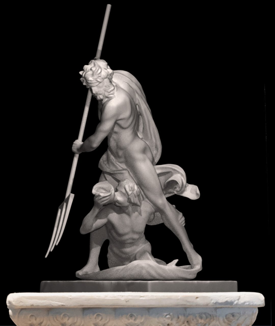 Neptune and Triton by Bernini – Exact Replica in High-quality Resin ...