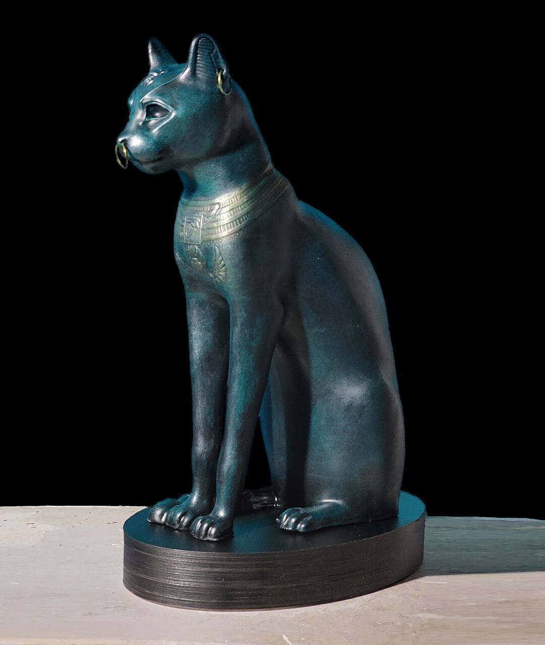 Gayer-anderson Cat at the British Museum (bastet). Late Period. Exact ...