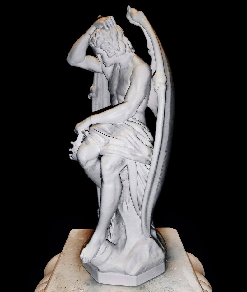 Le Génie Du Mal Sculpture. EXACT REPLICA | Etsy