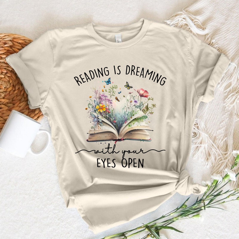 Reading Shirt - Etsy
