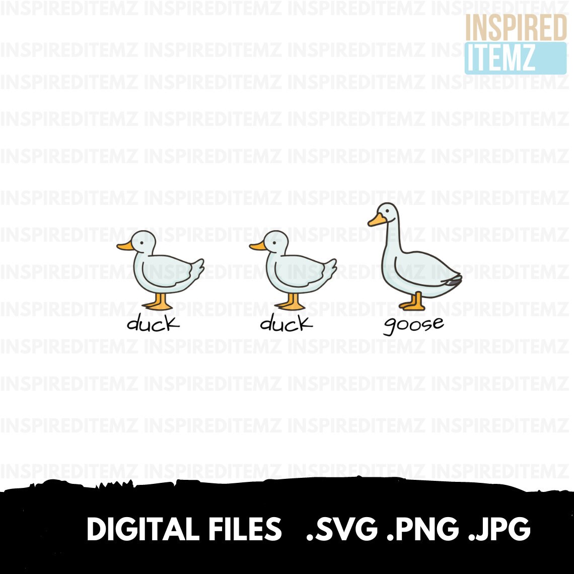 Duck Duck Goose Png Svg Jpg Silly Goose Sweatshirt Png Svg - Etsy