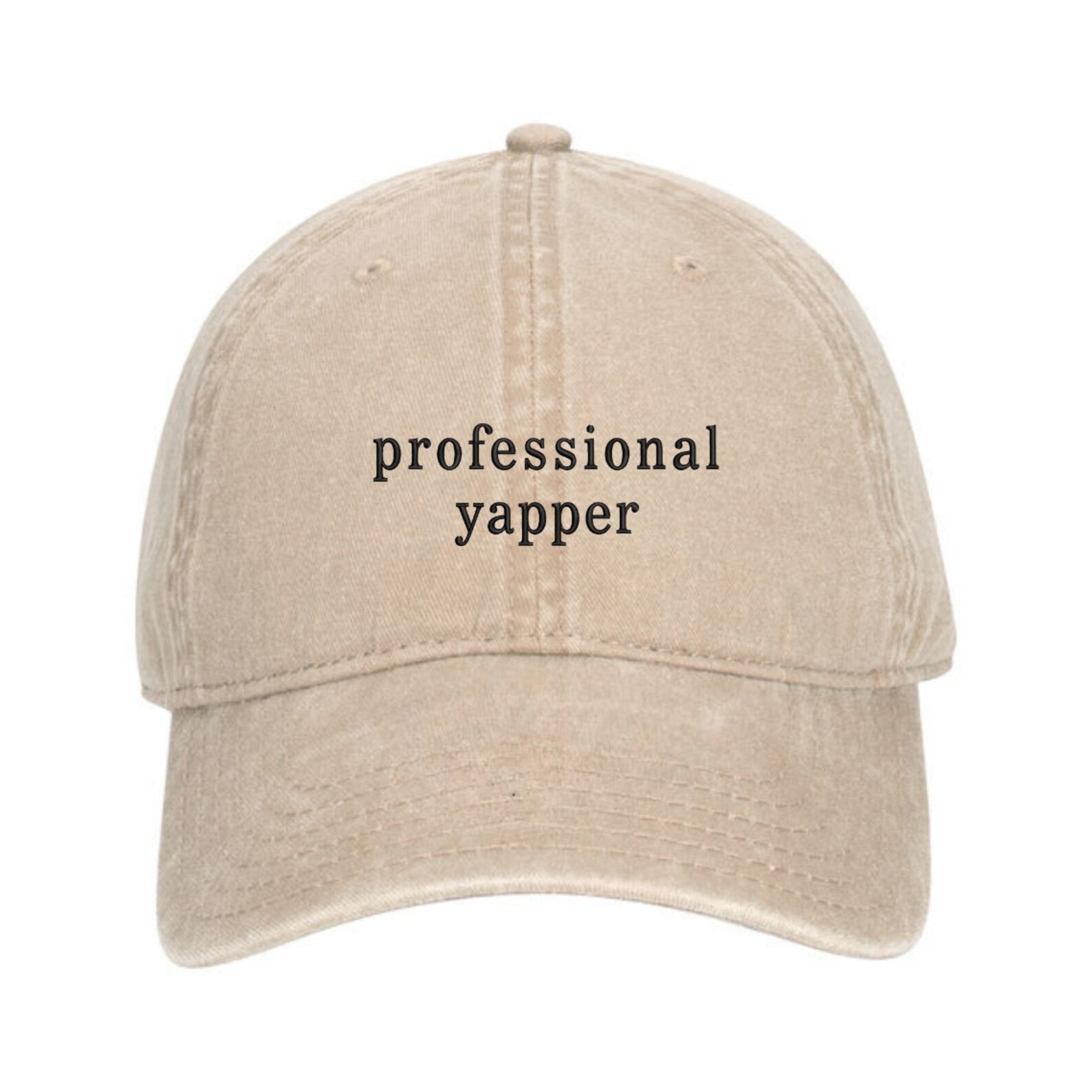 Embroidered Professional Yapper Hat, Funny Hat, Gift for Him, Vintage ...