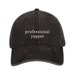 Embroidered Professional Yapper Hat, Funny Hat, Gift for Him, Vintage ...