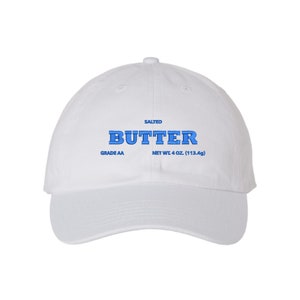 Embroidered Salted Butter Cap: Funny Foodie Hat, Baker Gift - Etsy