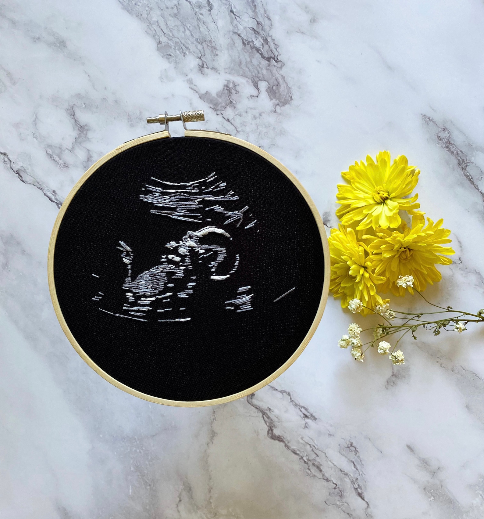 Custom Ultrasound Embroidery Baby Shower Gifts Baby Scan Art Sonogram ...