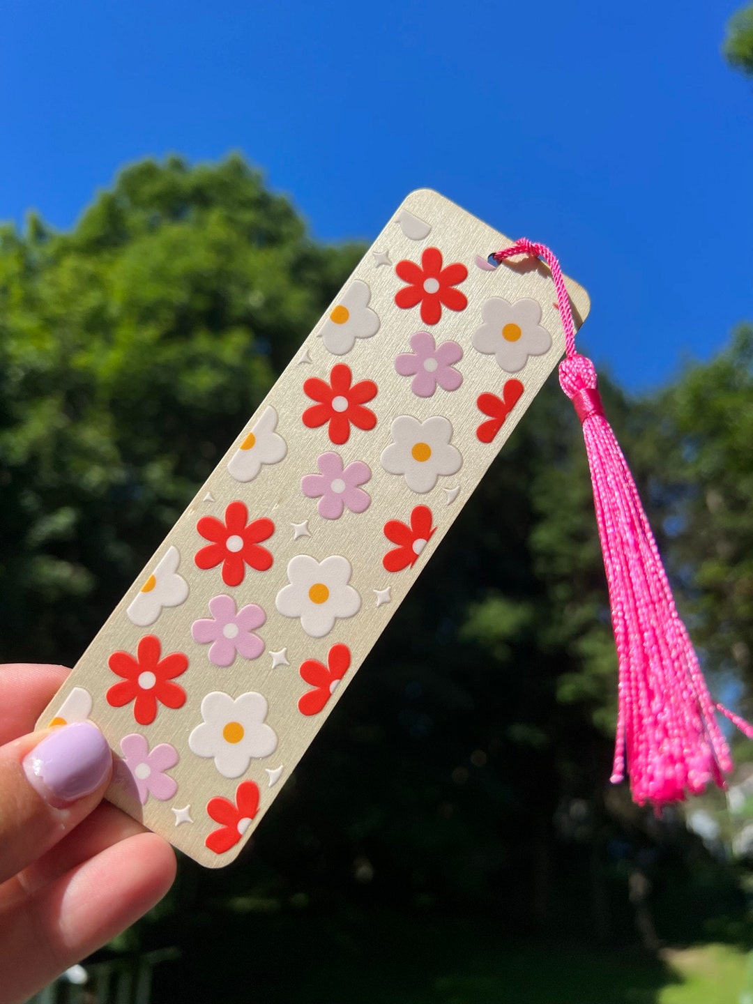 Retro Happy Face Bookmark Collection Cardstock Bookmarks Gift for Book ...