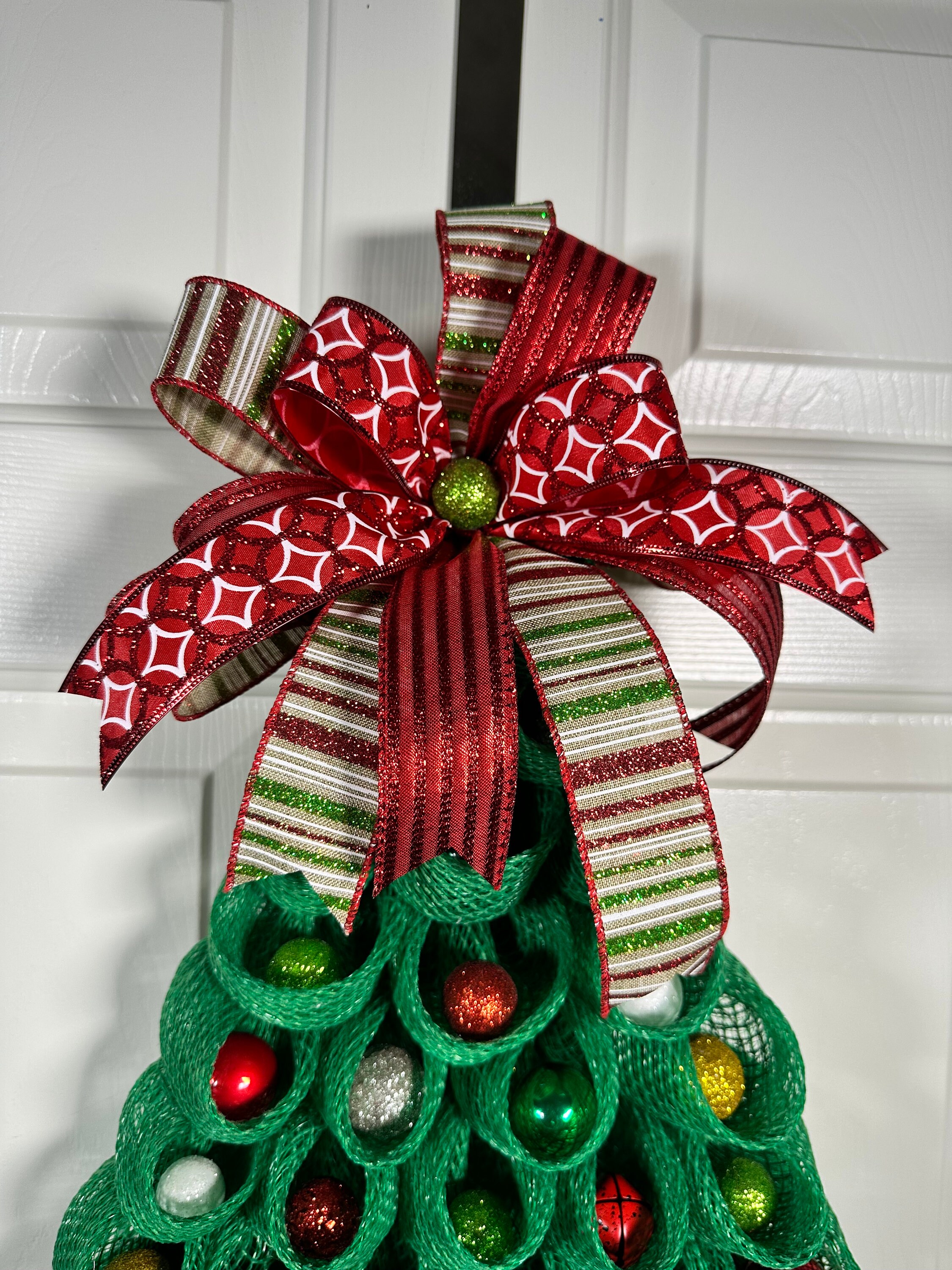 Christmas Tree Wreath, UITC Tree Wreath, Holiday Decor, Front Door ...