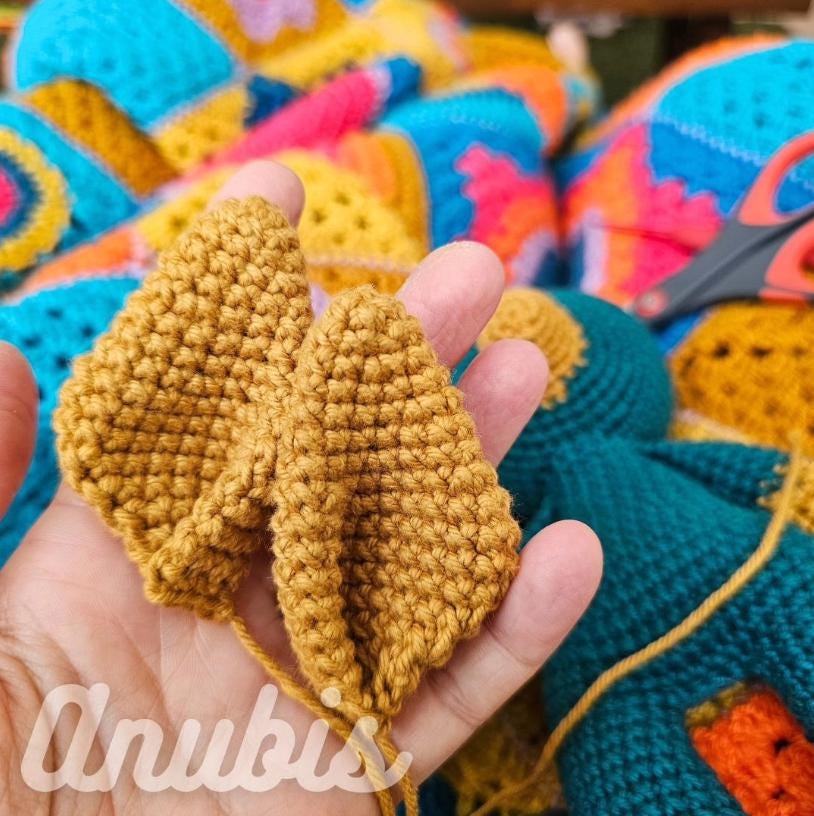 Anubis Jackal "jack" Crochet Pattern – God of Funerary Rites & Guide of ...