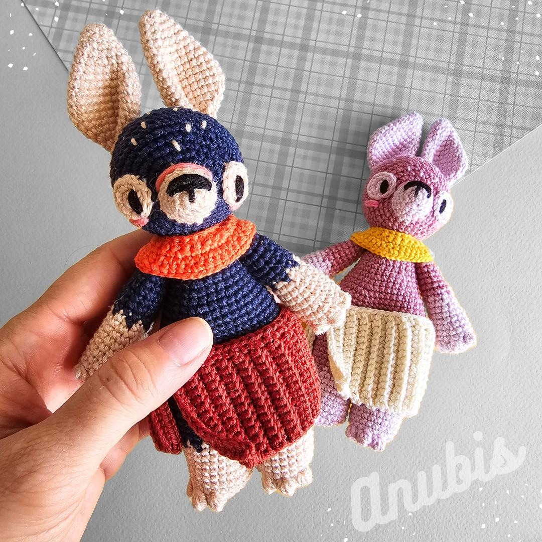 Anubis Jackal "jack" Crochet Pattern – God of Funerary Rites & Guide of ...