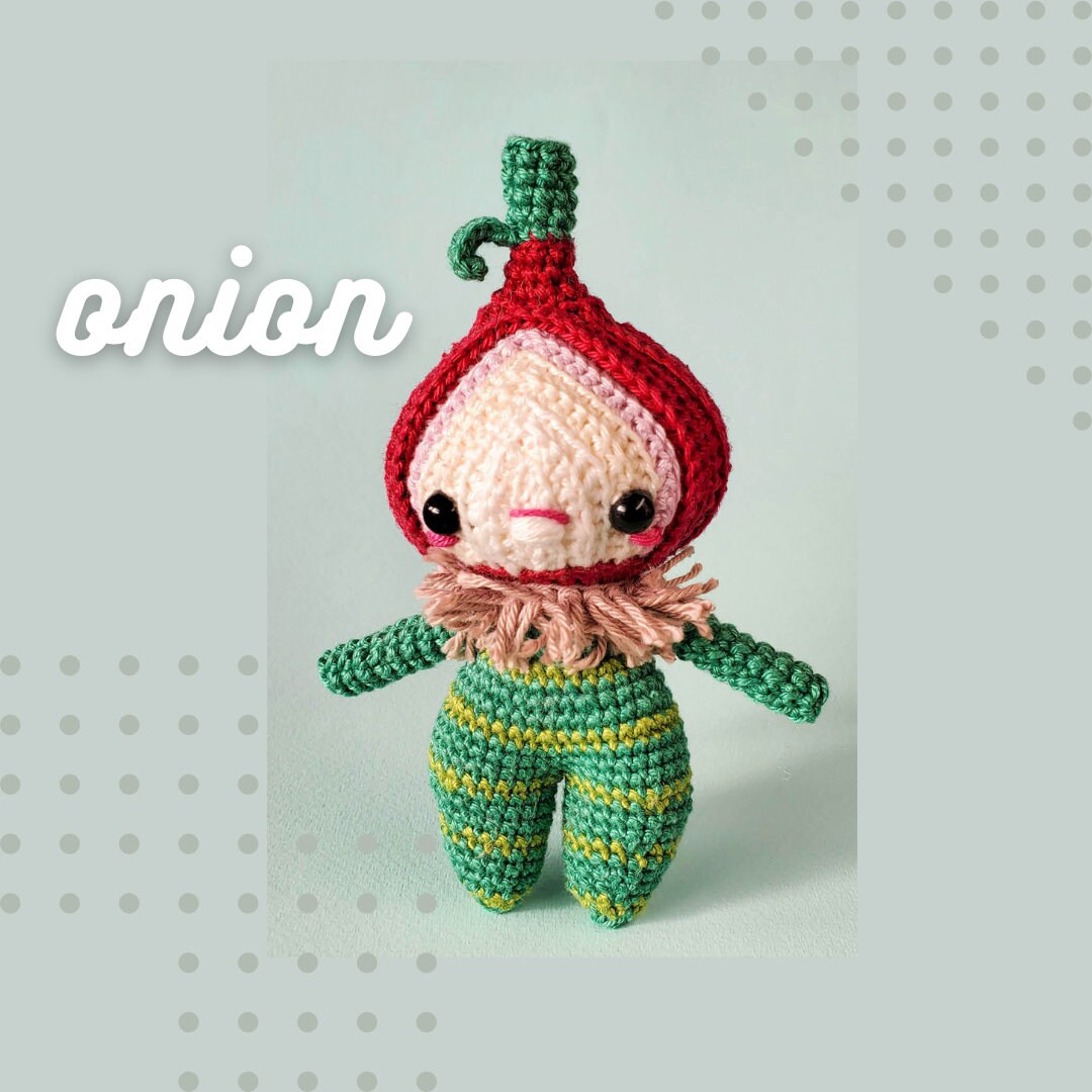 Onion Crochet Pattern - A Fun Pattern for Spring! - Etsy