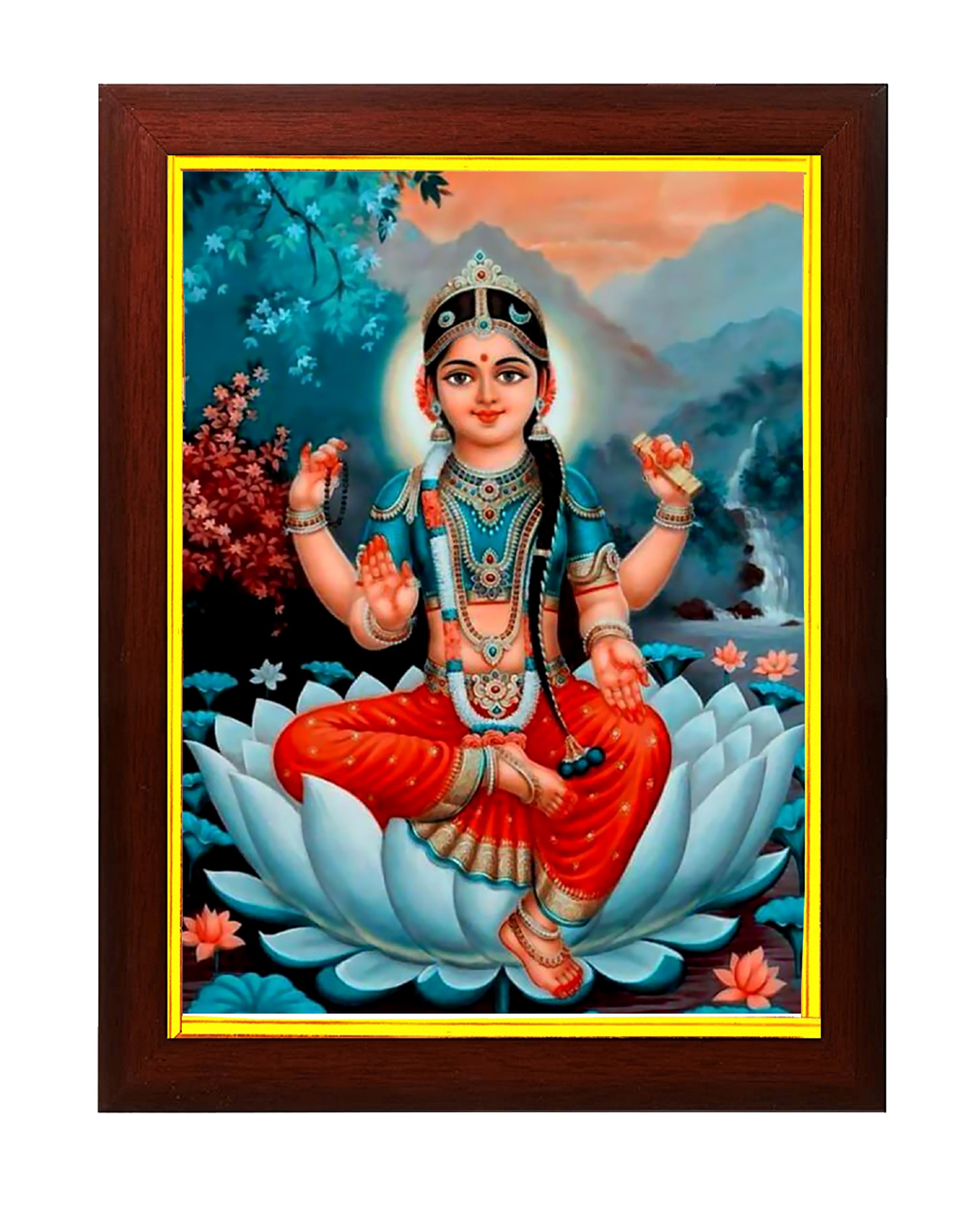 Goddess Bala Tripura Sundari Photo Frame for Home Decor / Pooja Room ...