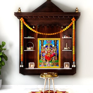 Sri Lalitha Tripura Sundari Devi Photo Frame for Wall / Table / Pooja ...