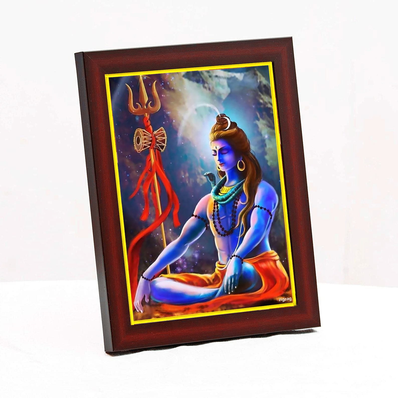 Lord Shiva Sankar Mahakal Photo Frame for Home Decor / Pooja Room ...