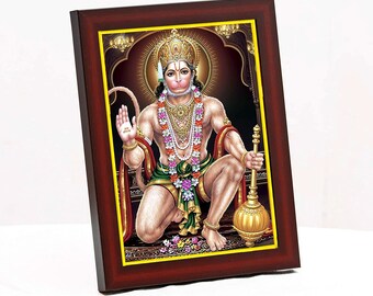 Lord Hanuman Photo Frame - Etsy