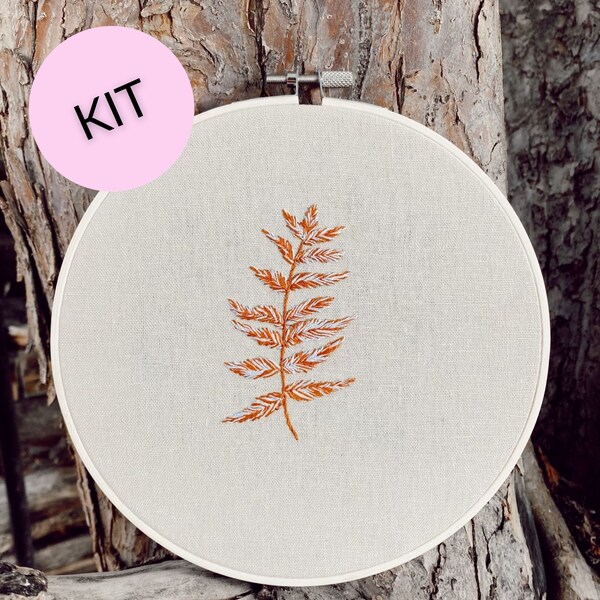 Embroidery Leaf - Etsy