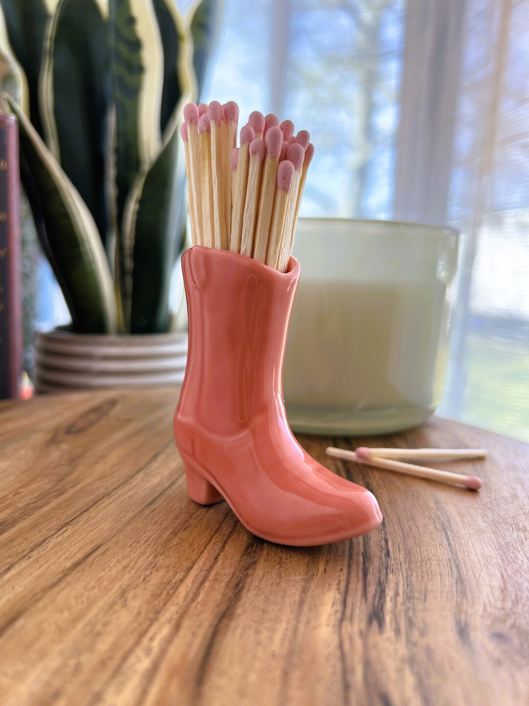 Cowboy Boot Match Holder Cowgirl Room Decor Coastal Room Decor Pink ...