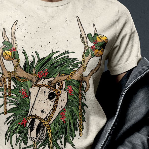 Reindeer Skeleton - Etsy