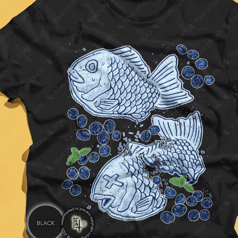 Cute Taiyaki Shirt - Etsy