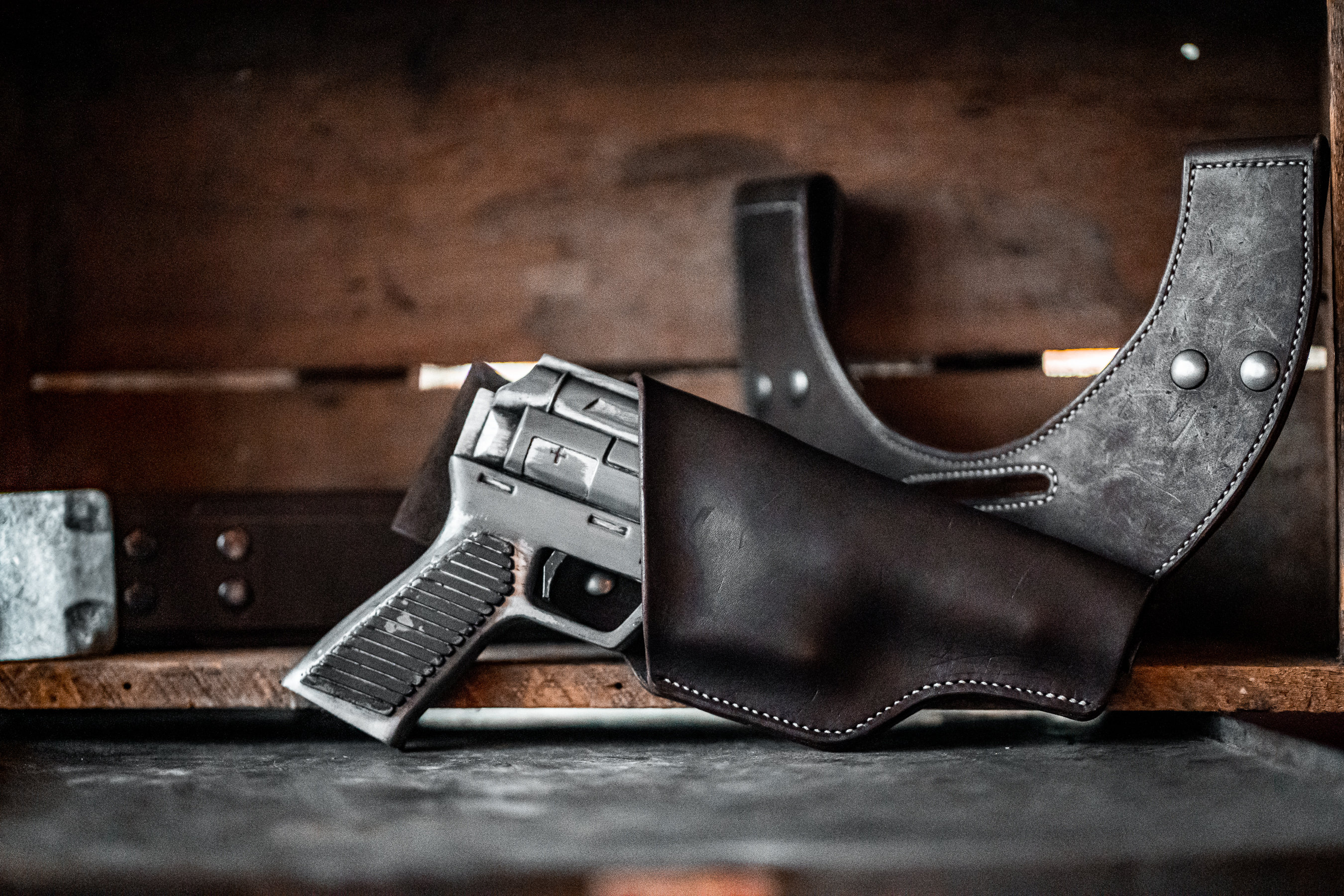 Mandalorian Heavy Blaster & Holster PROP Combo Kit - Etsy