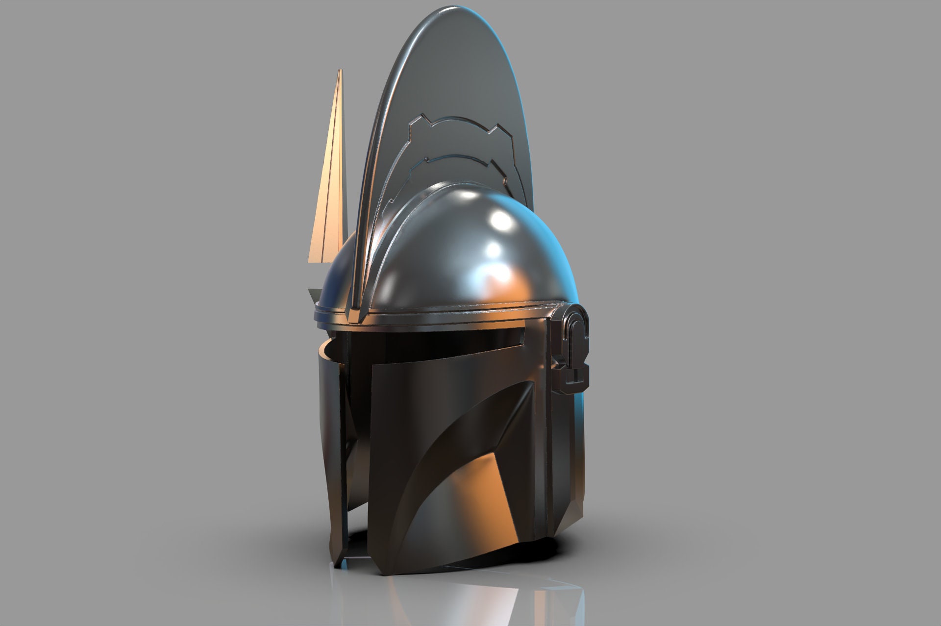 MANDALORIAN HUNTER Helmet (3D MODEL) - Etsy