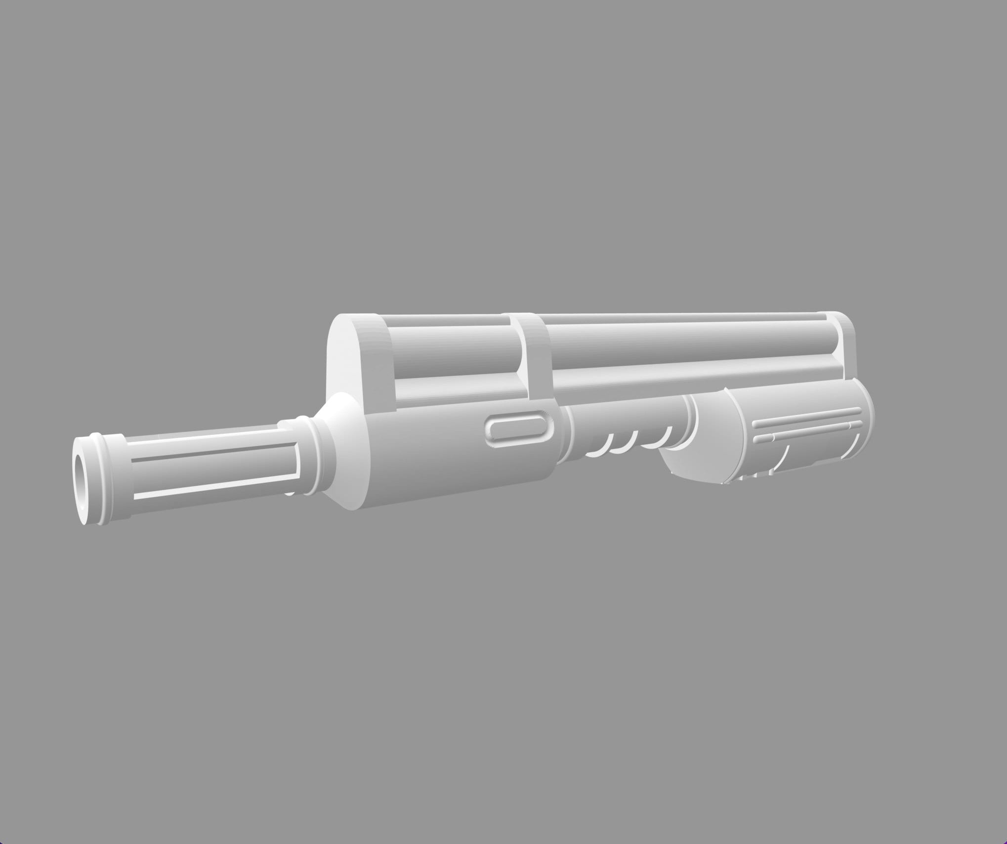 Mandalorian Heavy Blaster (3D MODEL) - Etsy