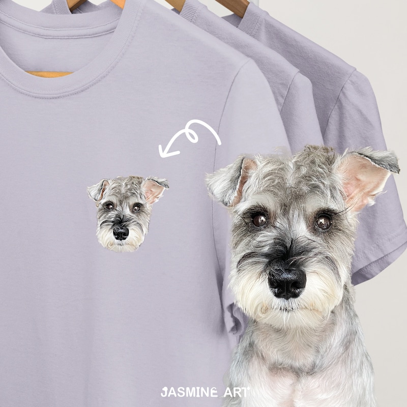 Tshirt With Dog on Back - Etsy UK