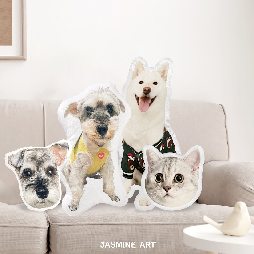 Custom Pet Pillow From Dog Photo, Custom Pet Photo Pillow, Custom ...