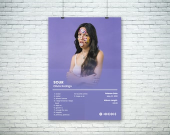 Sour Album Art - Etsy