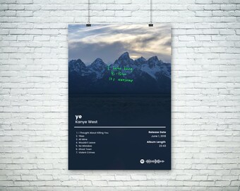 Ye Album Cover Art - Etsy