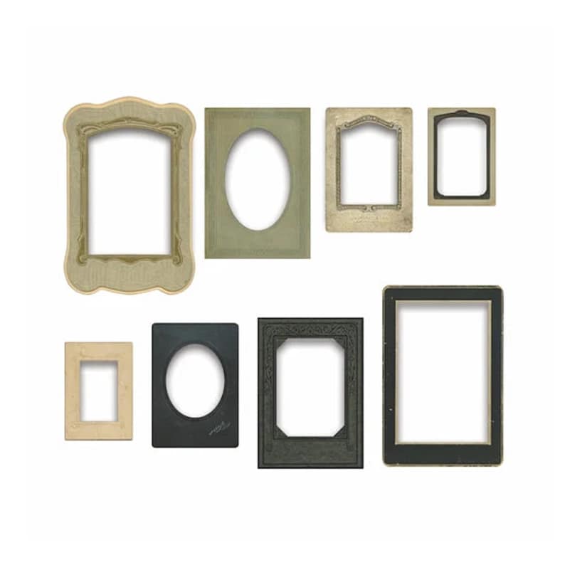 Tim Holtz Idea-ology Baseboard Frames, TH93710, Pack of 8 - Etsy
