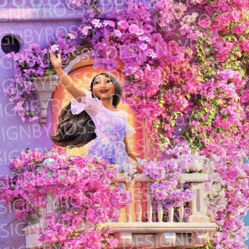 Encanto Isabela Digital Art Png Sublimation isabela Png - Etsy