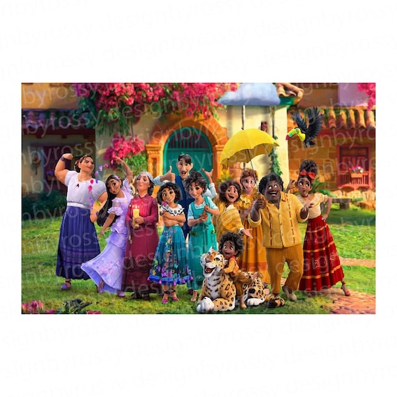 Encanto Family Digital Art Png Sublimation Encanto Png - Etsy