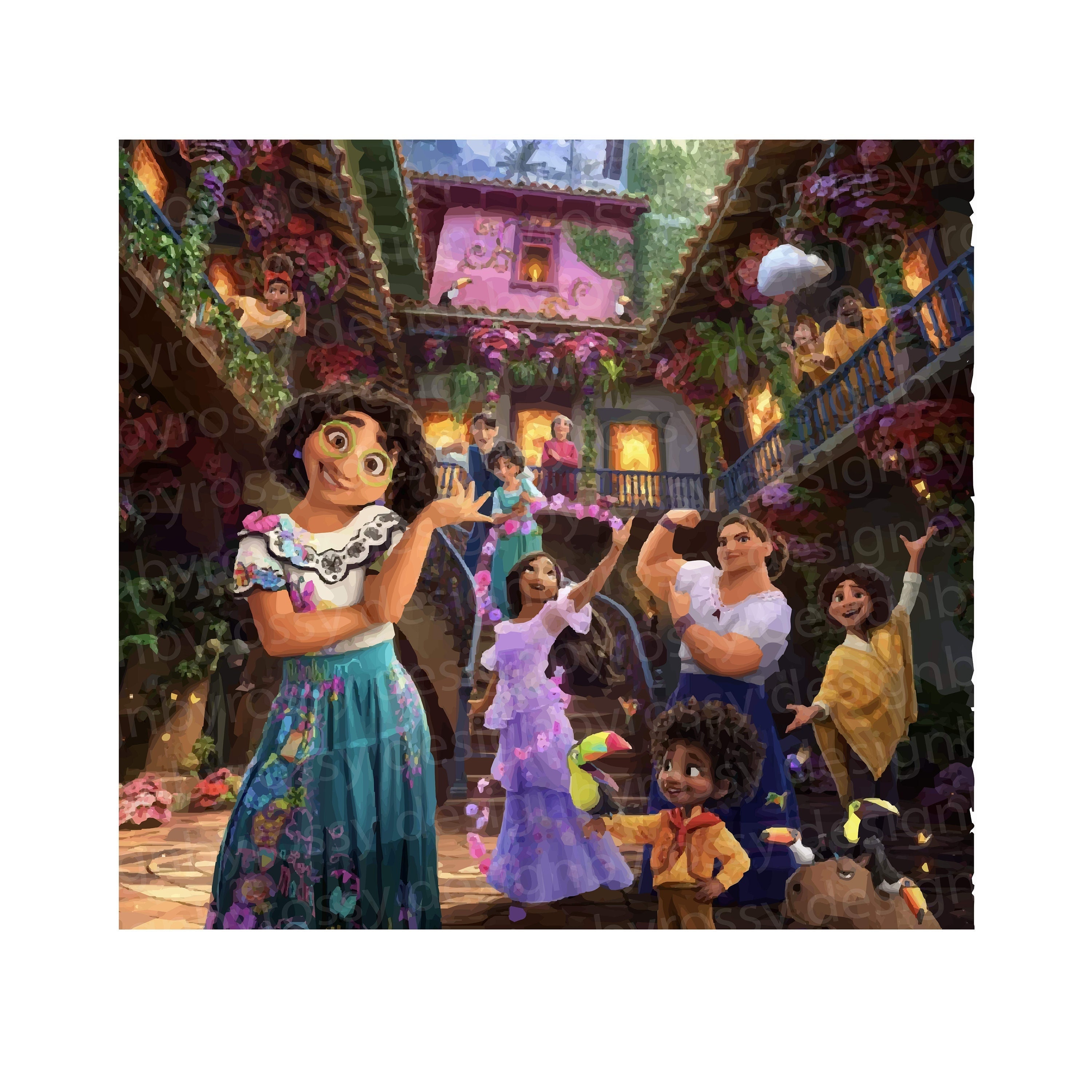 Encanto Digital Art Png Sublimation | Encanto Png | Encanto Sublimate ...