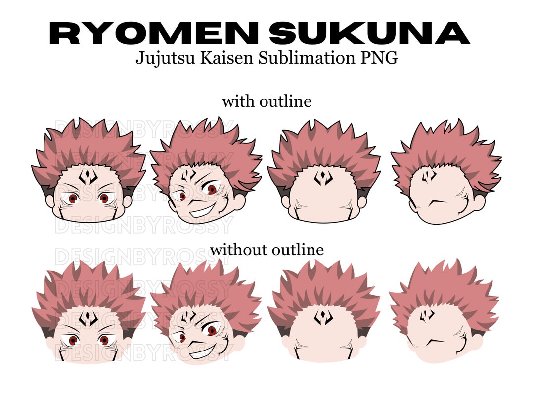 Ryomen Sukuna Sublimation | Jujutsu Kaisen PNG | Jujutsu Kaisen ...