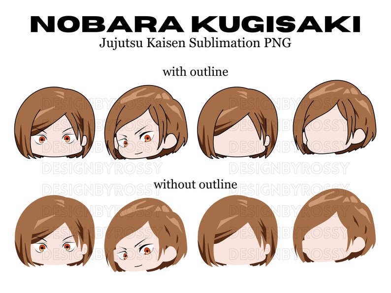 Nobara Kugisaki Sublimation | Jujutsu Kaisen PNG | Jujutsu Kaisen ...
