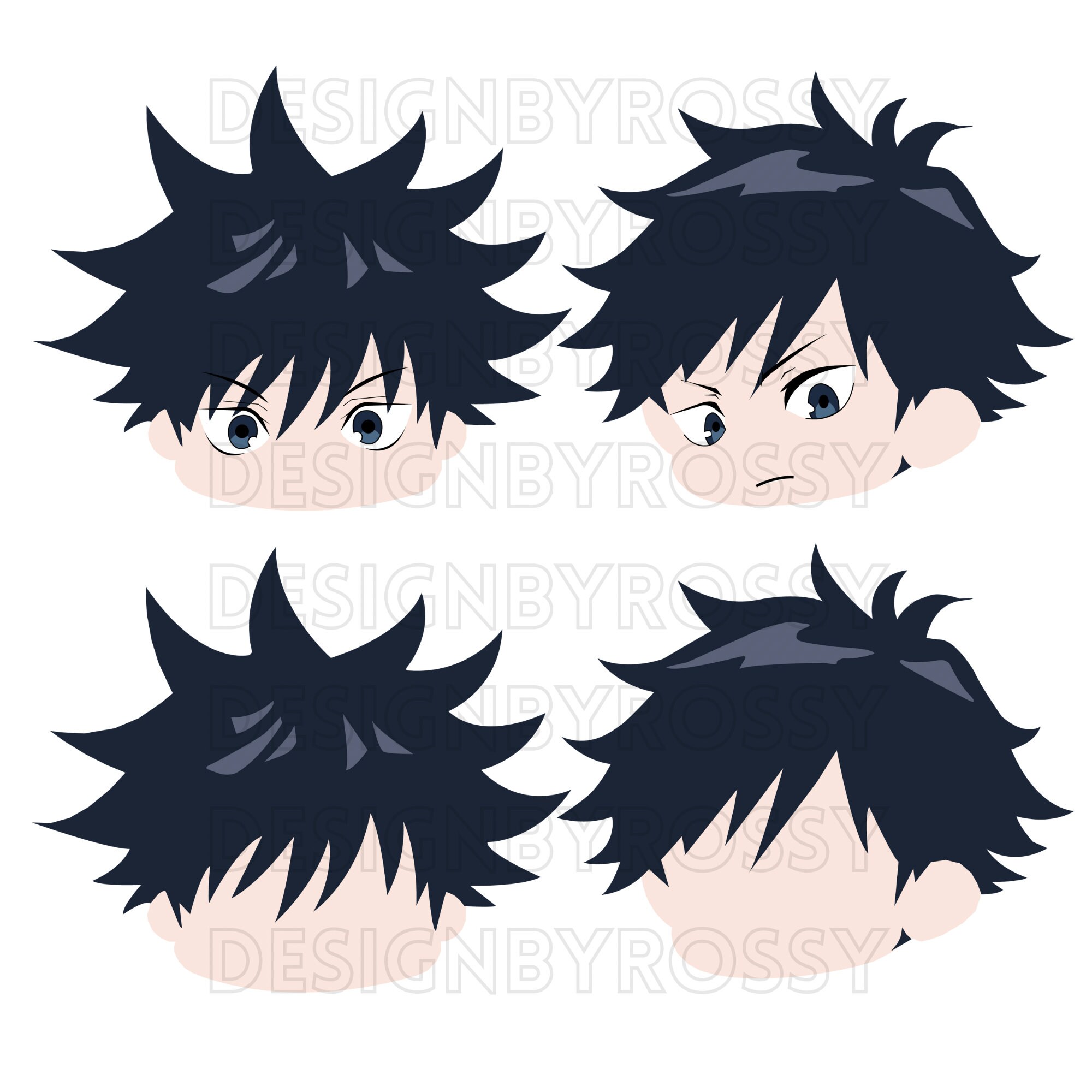 Megumi Fushiguro Sublimation Jujutsu Kaisen PNG Jujutsu Kaisen ...