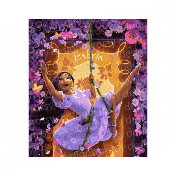 Encanto Isabela Digital Art Png Sublimation isabela Png - Etsy