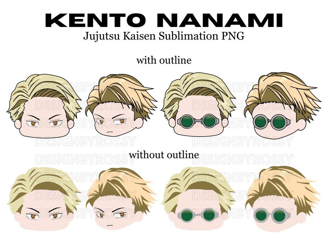 Kento Nanami Sublimation | Jujutsu Kaisen PNG | Jujutsu Kaisen ...