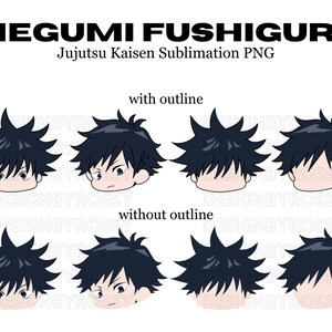 Megumi Fushiguro Sublimation | Jujutsu Kaisen PNG | Jujutsu Kaisen ...