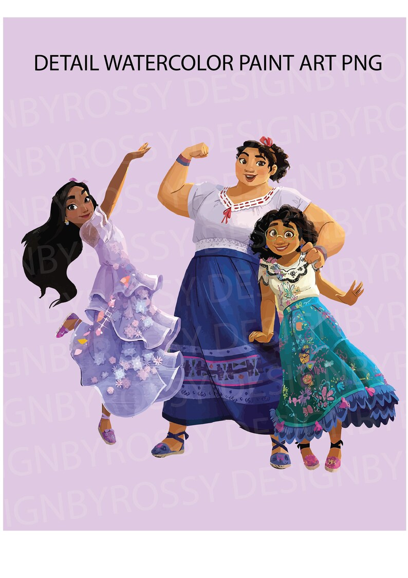 20 Encanto Family Digital Art Png Sublimationencanto Pngencanto ...