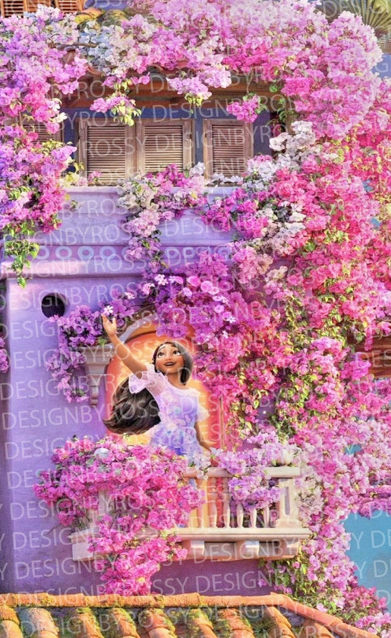 Encanto Isabela Digital Art png sublimación/Encanto png/ | Etsy México