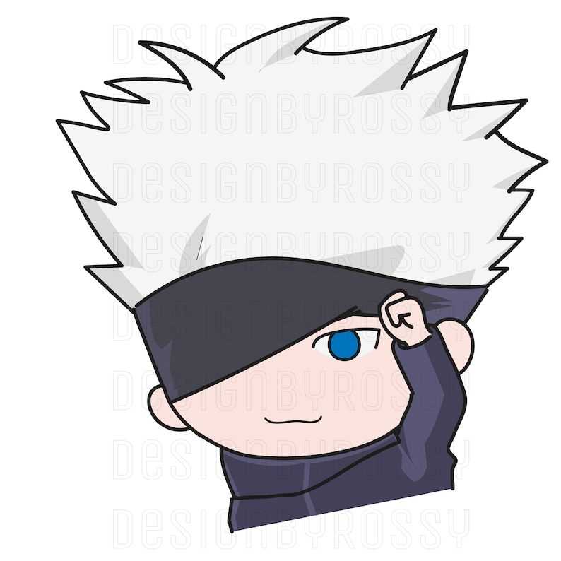 Gojo Satoru Sublimation| Jujutsu Kaisen PNG |jujutsu Kaisen Sublimate ...