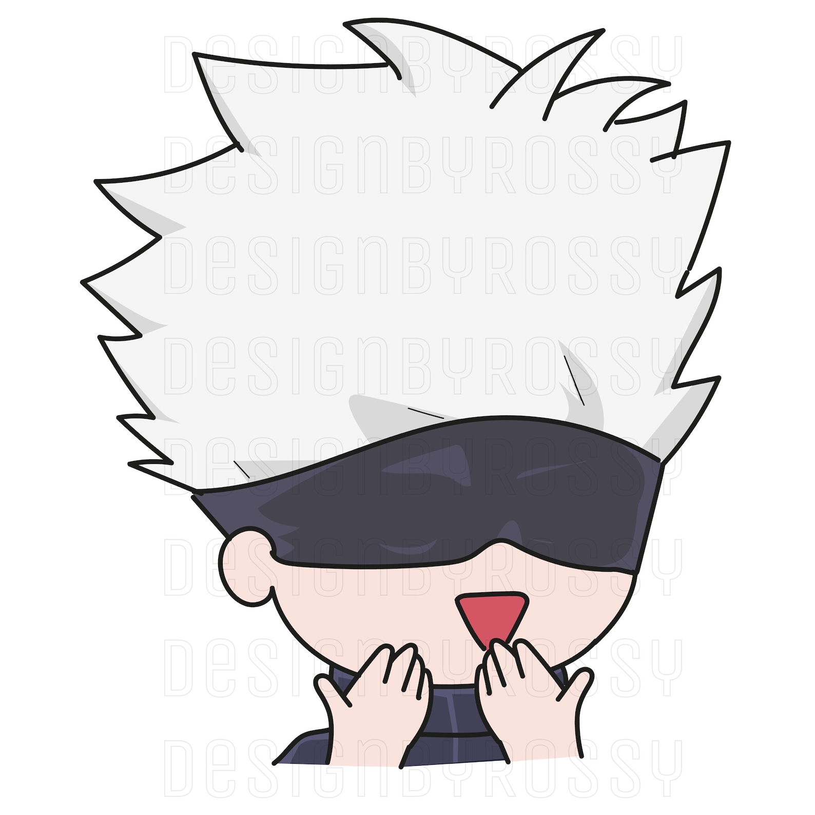 Gojo Satoru Sublimation| Jujutsu Kaisen PNG |jujutsu Kaisen Sublimate ...