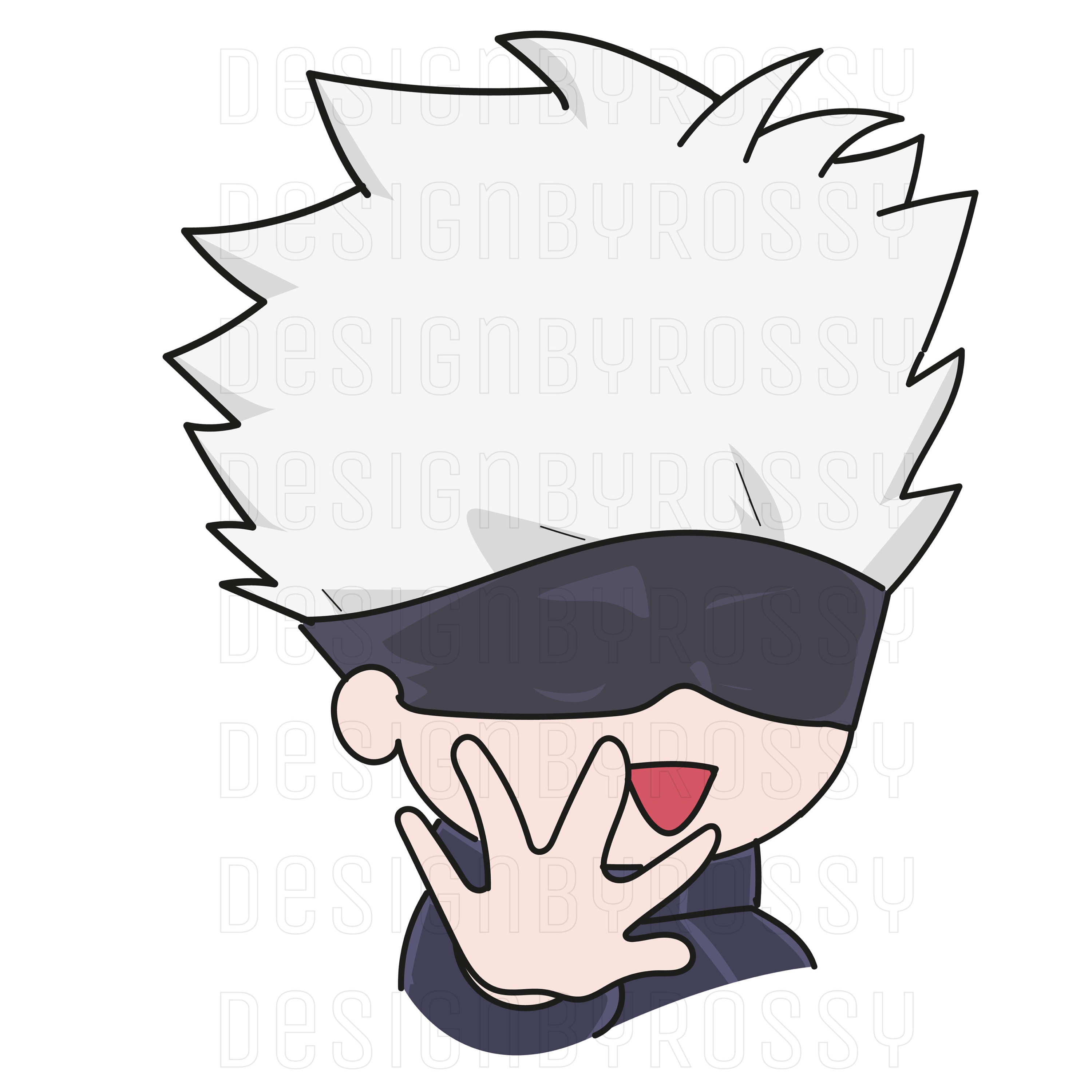 Gojo Satoru Sublimation| Jujutsu Kaisen PNG |jujutsu Kaisen Sublimate ...