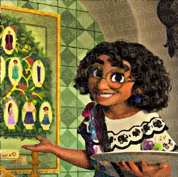 Mirabel Digital Art Png Sublimation Encanto Png Encanto | Etsy