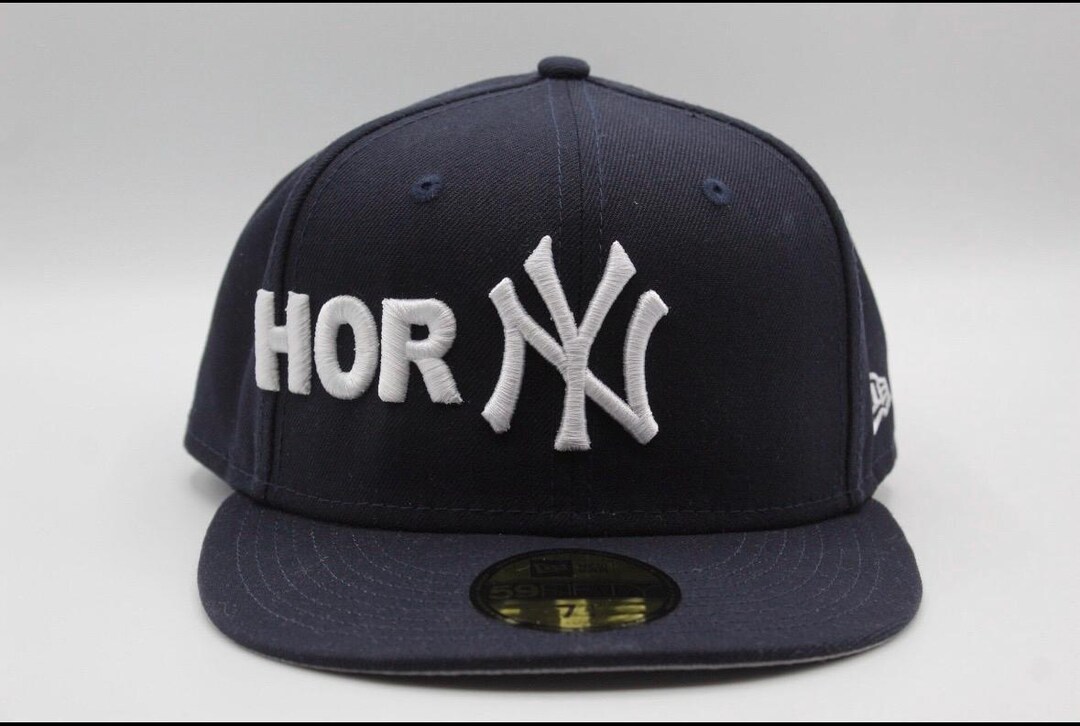HOR NY Fitted Hat Cap Navy 7 3/8 Men’s Women’s Gift - Etsy